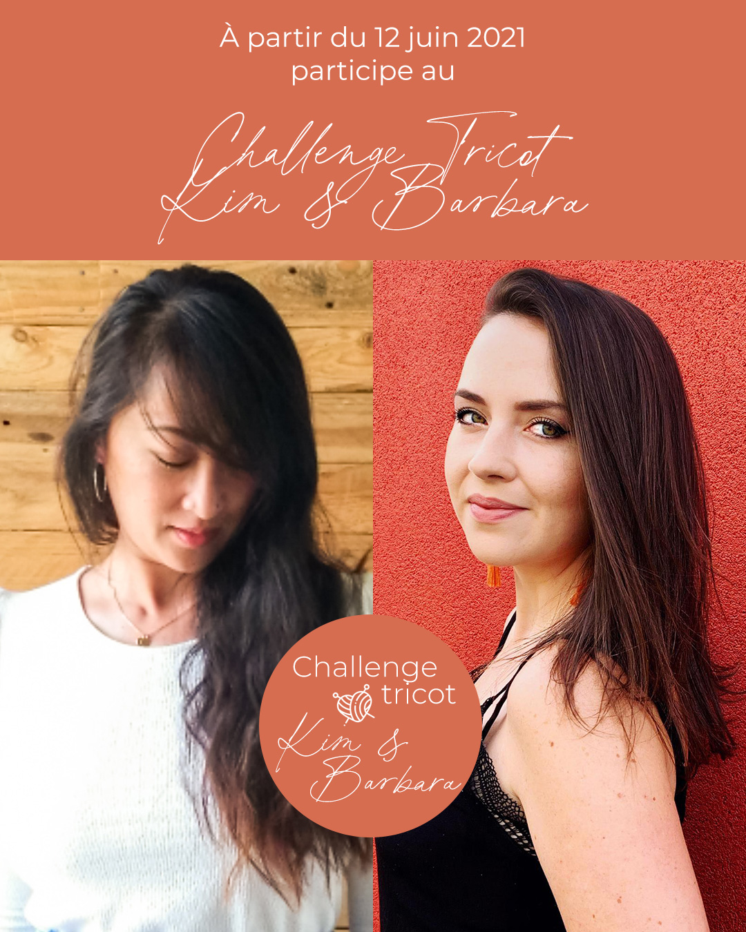 Challenge tricot : Apprends à tricoter avec Kim & Barbara