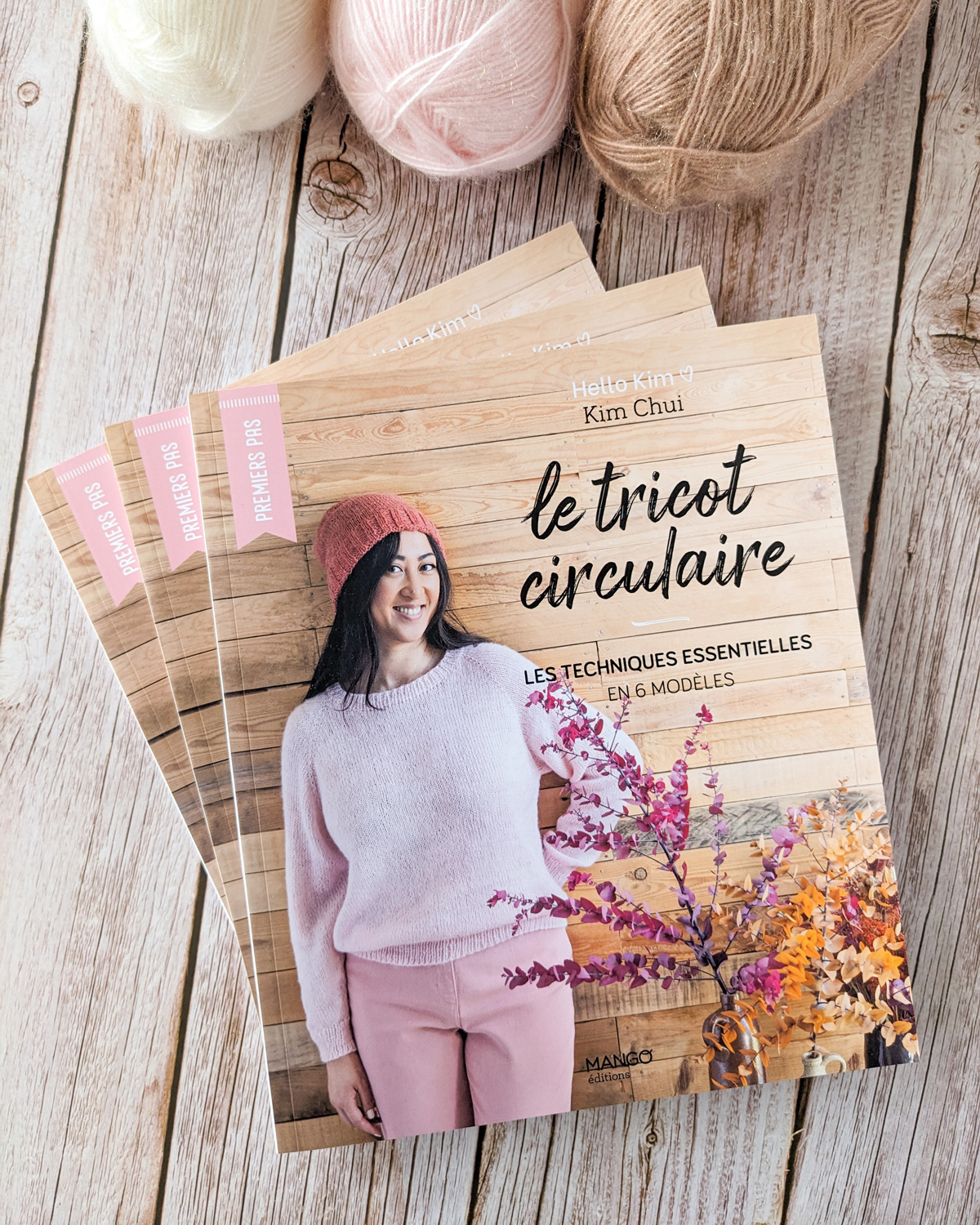 Le tricot circulaire, mon nouveau livre aux Editions Mango
